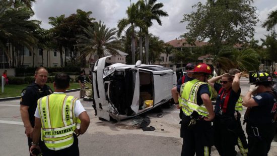 Two-Vehicle Crash in Coral Springs Sends Three to Hospital - Coral Springs Talk