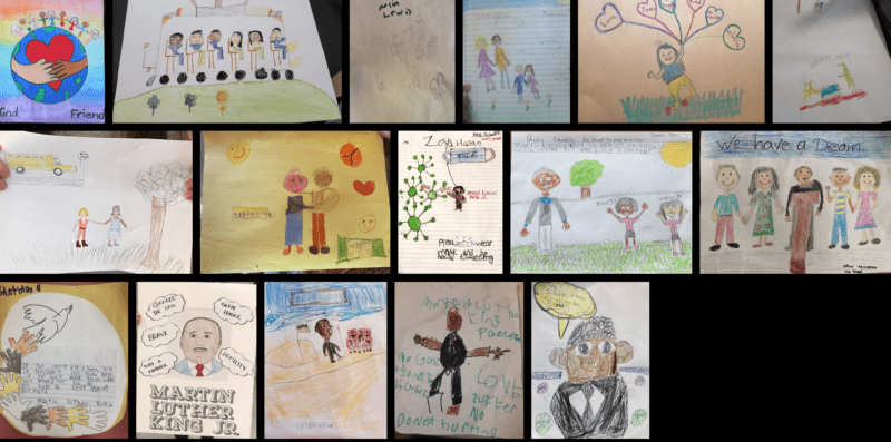 Winners of MLK Art Contest Display Their Pieces Online During Black ...